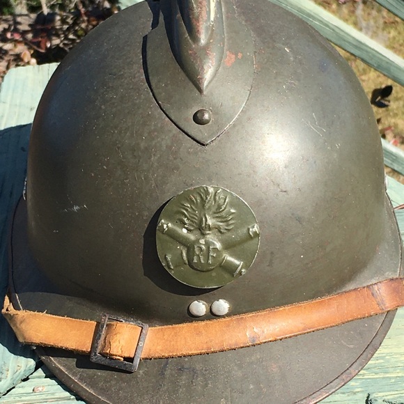 Accents | French Wwii Metal Rf Helmet | Poshmark